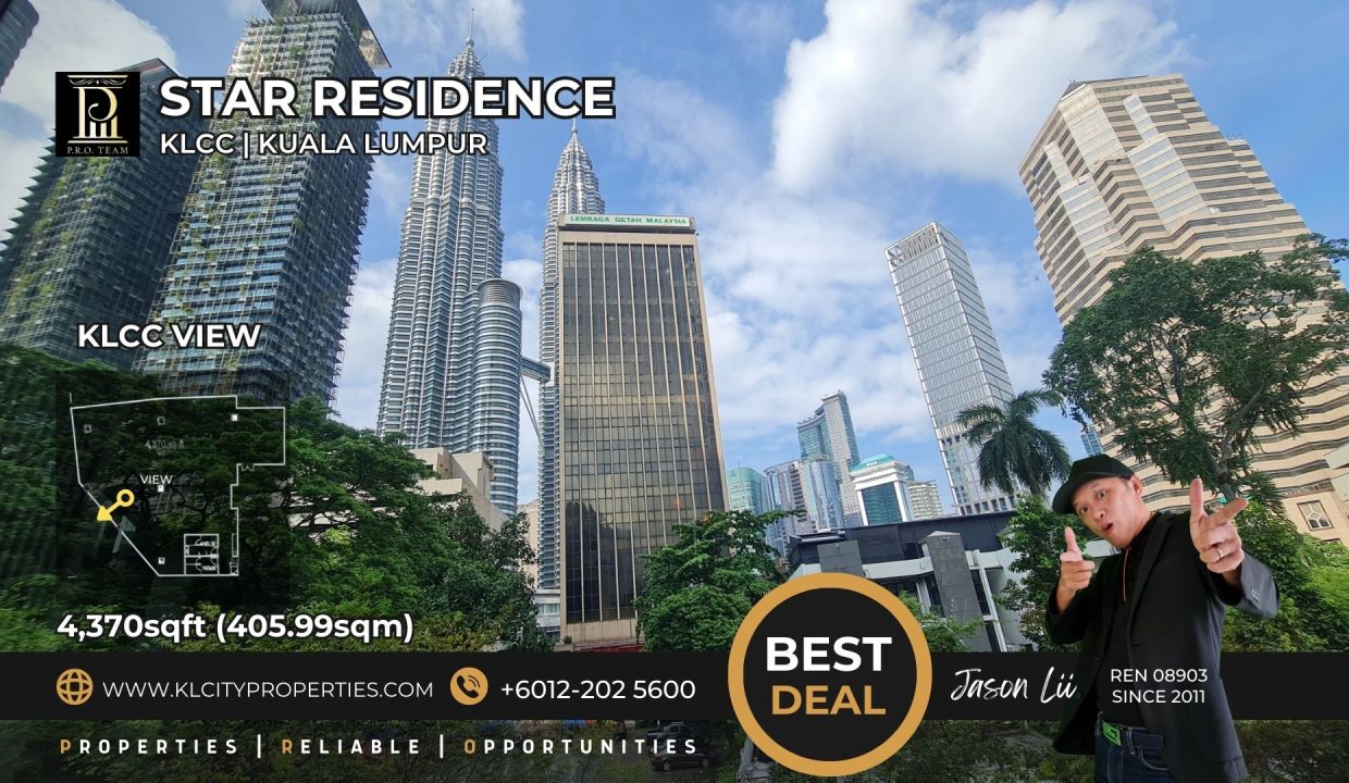 Star Residences KLCC Retail Space for Rent | Prime Location, Stunning ...