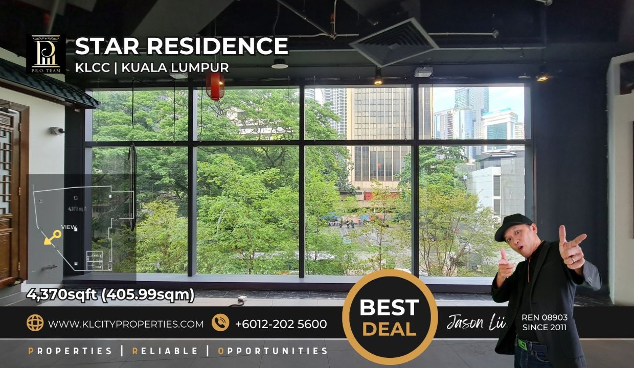 Star Residences KLCC Retail Space for Rent | Prime Location, Stunning ...