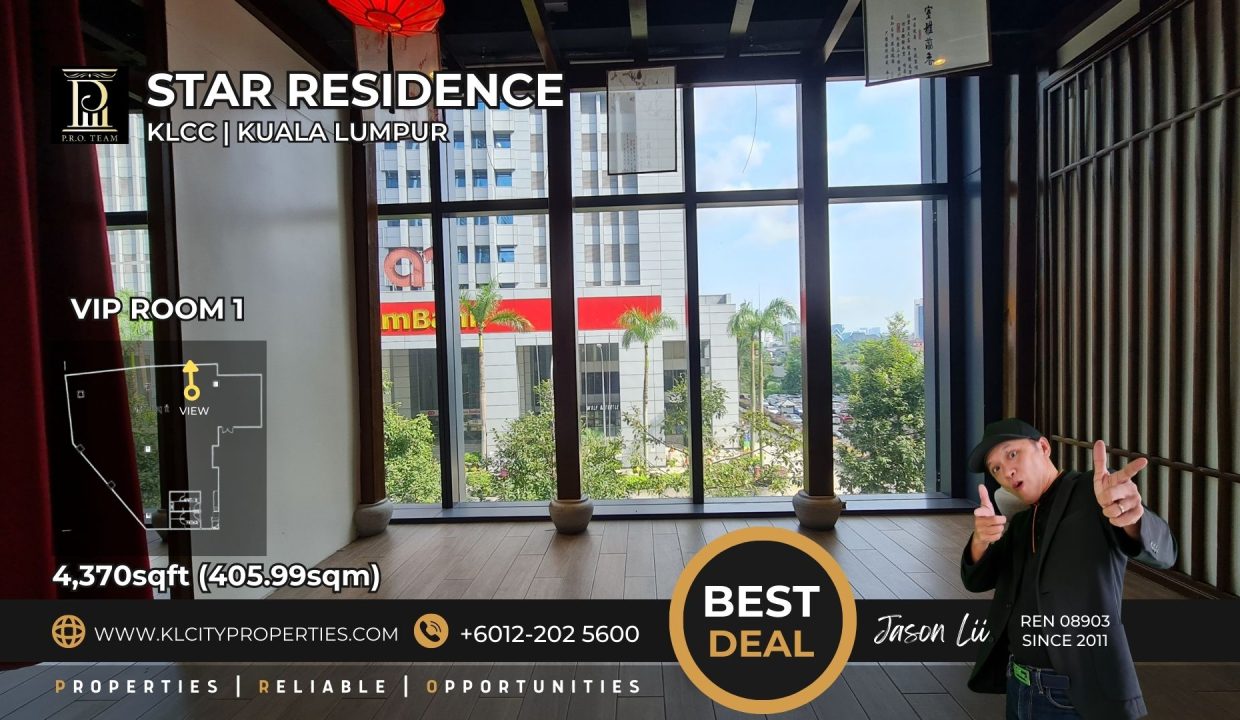Star Residences KLCC Retail Space for Rent | Prime Location, Stunning ...