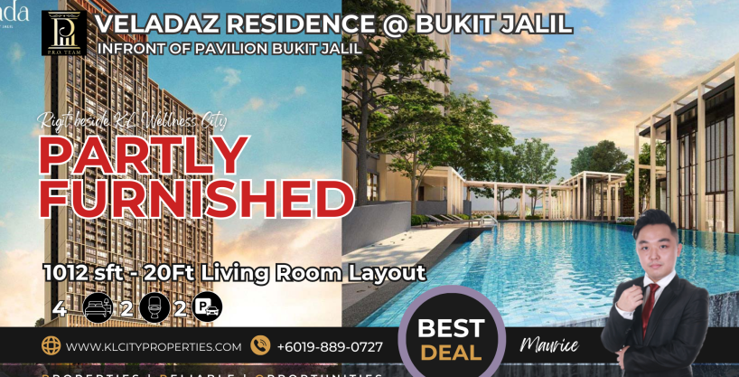 Veladaz Residence Exsim @ Bukit Jalil | KL Wellness City, Pavilion ...