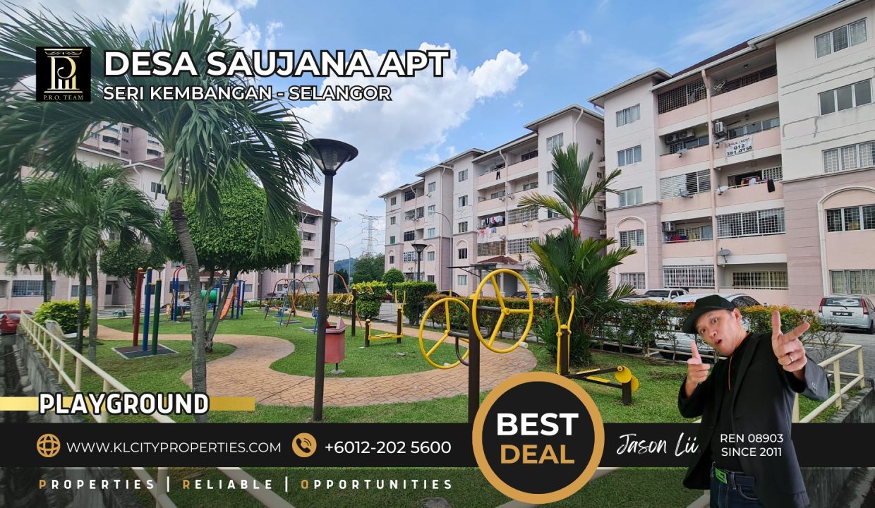 Desa Saujana Seri Kembangan 3 Bedrooms 2 Bathrooms for Sale - With Lift ...