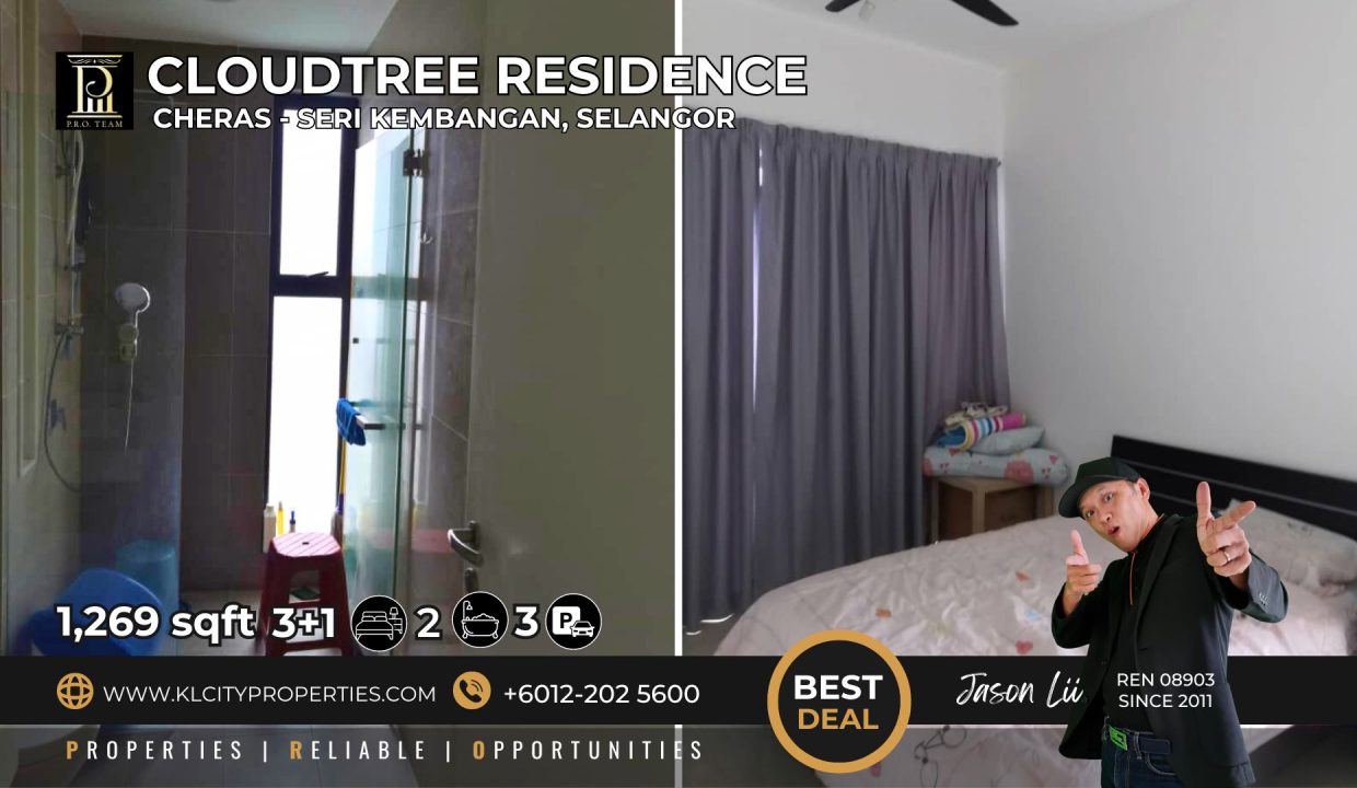CloudTree Residence 3+1R2B for Sale: Own a Fully Furnished Home in Cheras, Seri Kembangan ...