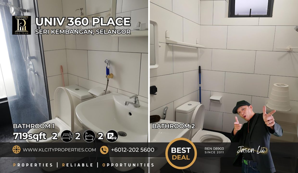 UNIV 360 Place - UPM Student 2-Bedrooms Fully Furnished Condo in Seri ...