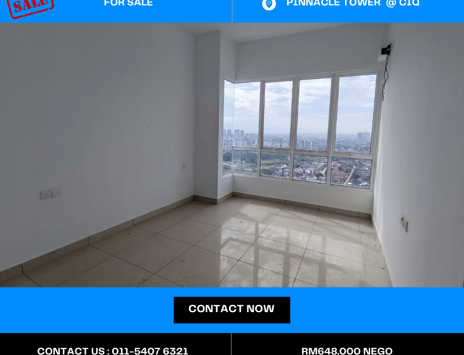🔥Below Market Price RM100K - Pinnacle Towe For Sale - JB Town Area ...