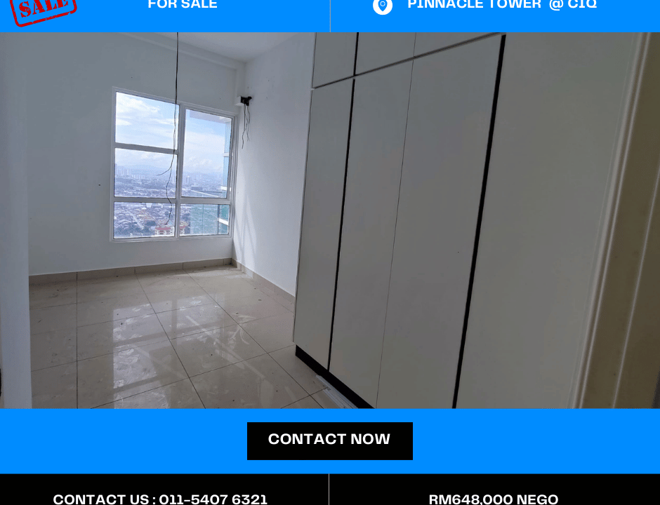🔥Below Market Price RM100K - Pinnacle Towe For Sale - JB Town Area ...