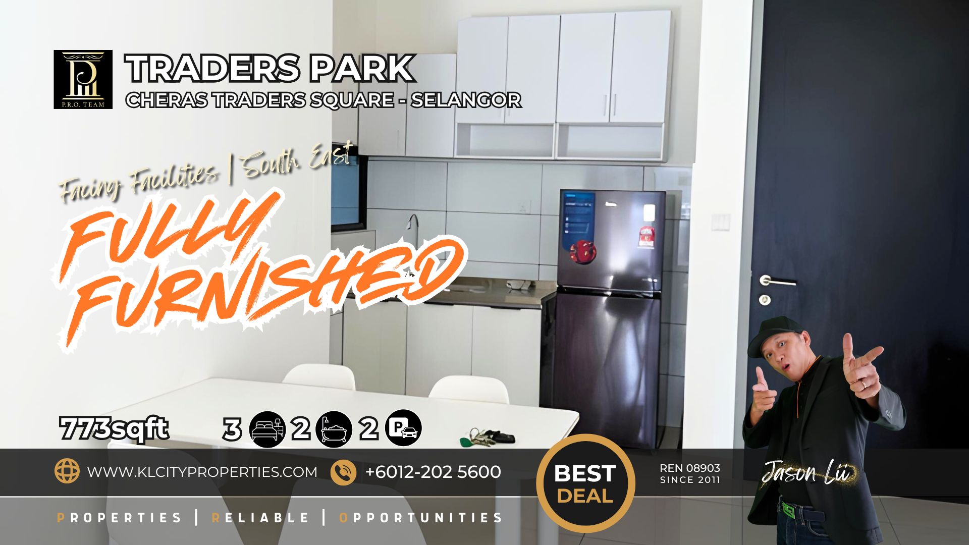 🏠 Fully Furnished 3BR Service Apartment in Cheras | Traders Park ...